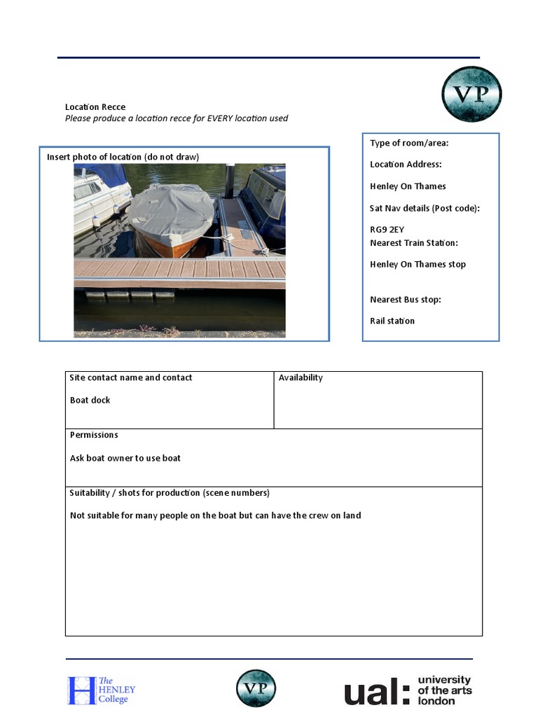 Location Recce 5 | PDF