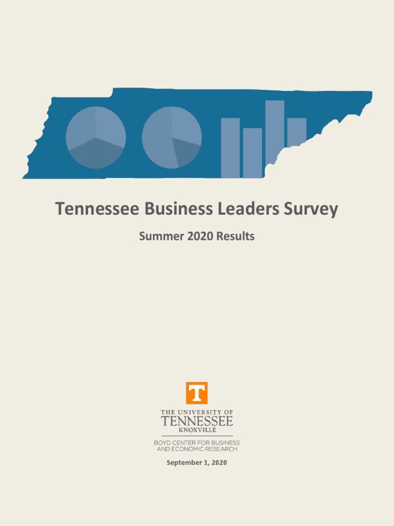Tennessee Business Leaders Survey: Summer 2020 Results | PDF | Economic ...