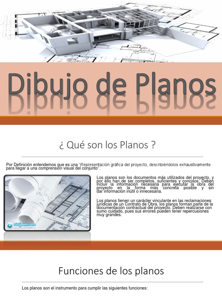 Introducción A Dibujo de Planos | PDF | Dibujo | Perspectiva (Gráfica)