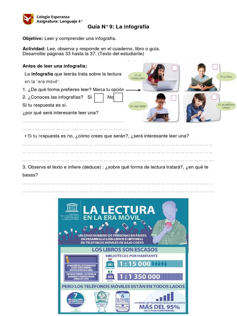 Infografía lectura en la era movil | PDF | Comunicación | Science