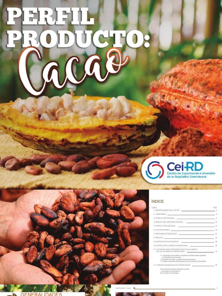 Exportacion de Cacao | PDF | Maíz | Nueces y semillas comestibles