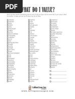 Identify Your Core Fear | PDF | Aggression | Anger