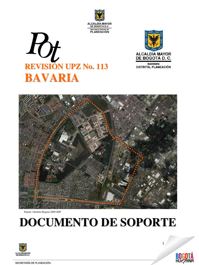 Caracterización de UPZ en Bogotá | PDF | Bogotá | Planificación