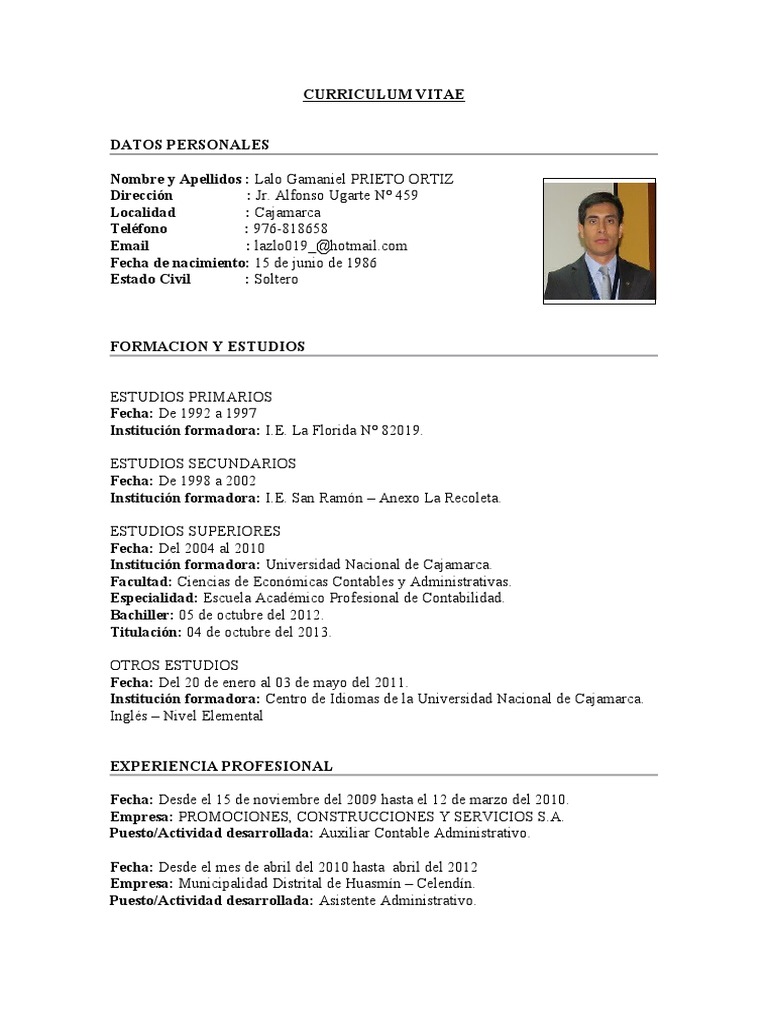 Modelo 1 Plantilla Clasica | PDF | Plan de estudios | Educación avanzada