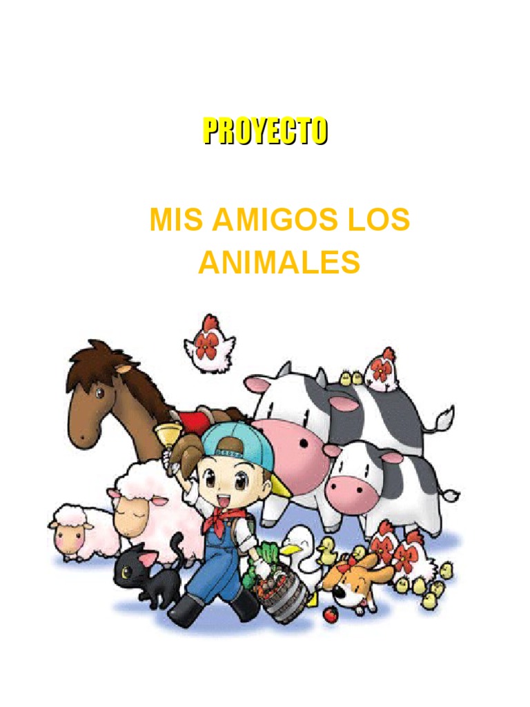 Proyecto 1 Mis Amigos Los Animales | PDF | Aprendizaje | Evaluación