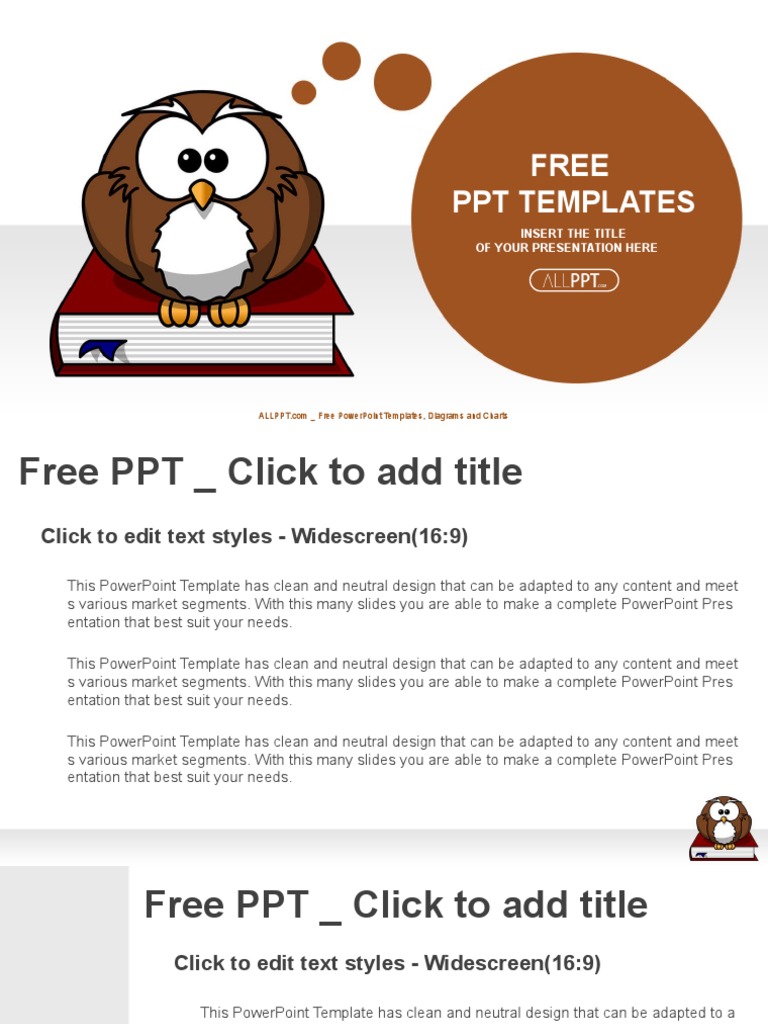 Templates Widescreen | PDF