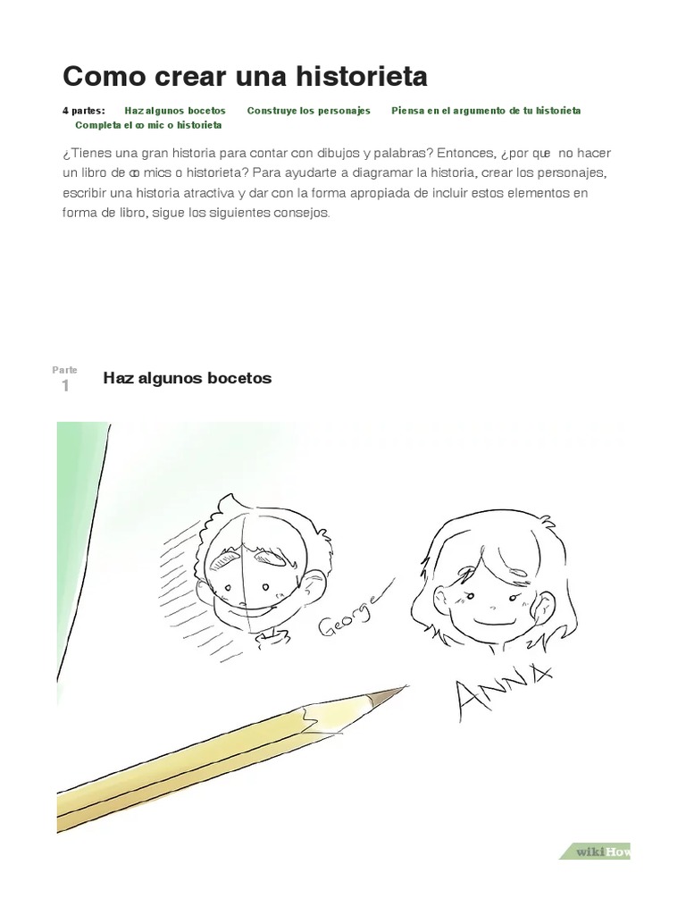 Cómo Crear Una Historieta | PDF