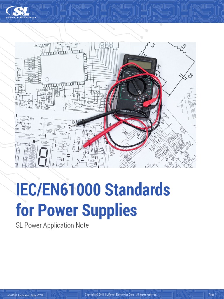 EN61000 Standards | PDF | Power Supply | Electromagnetic Interference
