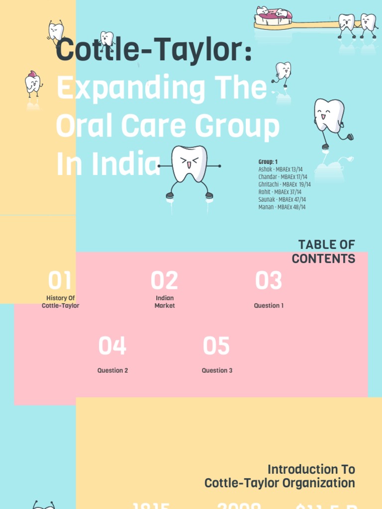 Cottle Taylor Case | PDF | Oral Hygiene | Toothbrush