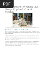 Astm c143 | PDF