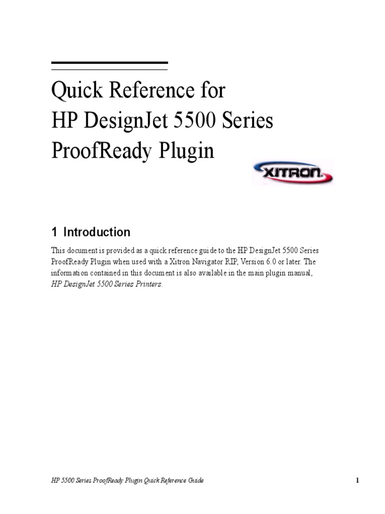 Quick Start HP 5500 PDF | PDF | Printer (Computing) | Calibration