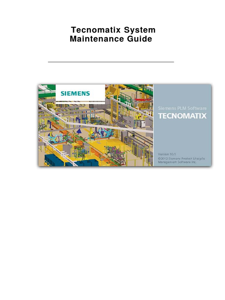 Tecnomatix System Maintenance Guide | PDF | Process (Computing ...