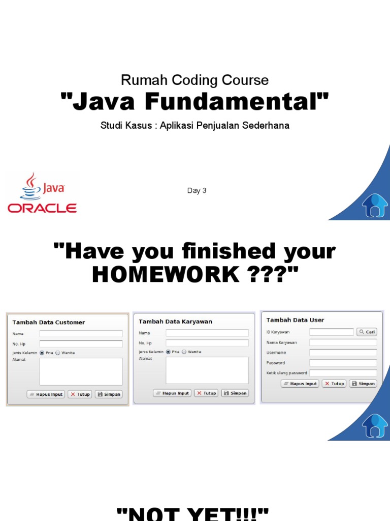 JAVA FUNDAMENTAL Day 3 | PDF | Method (Computer Programming) | Class (Computer Programming)