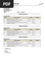 Contoh Borang User Acceptance Test | PDF