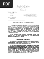 Sample Petition For Adoption | PDF | Adoption | Affidavit