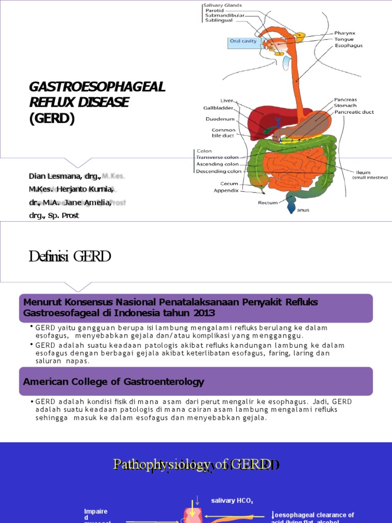 Panduan Lengkap GERD: Definisi, Gejala, dan Penanganan | PDF