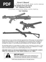 Tokarev TBP Owners Manual | PDF | Firearms | Shotgun