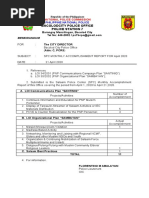 PNP Official Apco Ten Codes and Alarm Codes | PDF | Robbery | Crimes