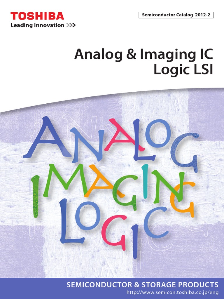 Analog & Imaging IC Logic LSI: Semiconductor & Storage Products | PDF ...