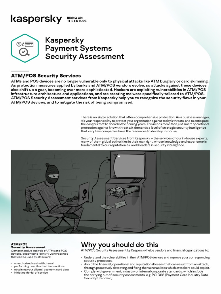 Atm and Pos Security Assessment Datasheet | PDF | Automated Teller ...
