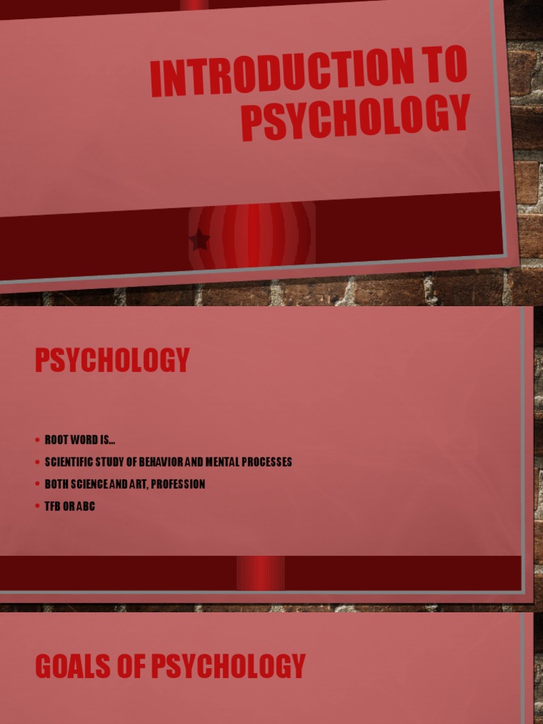 Intro To Psych 2020 | PDF