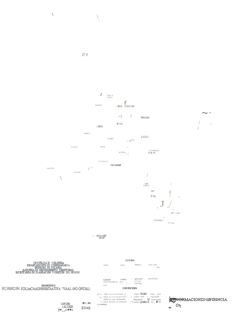 Tocaima Municipality Overview Map | PDF