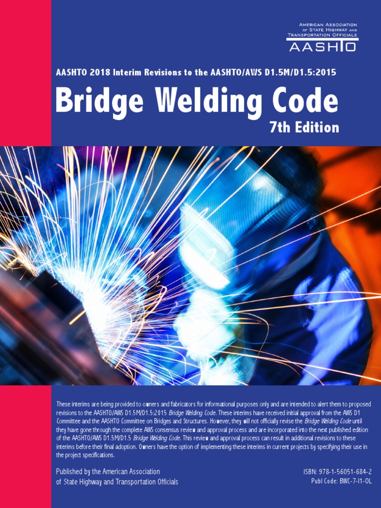 Bridge Welding Code: 7th Edition | PDF | Welding | Construction