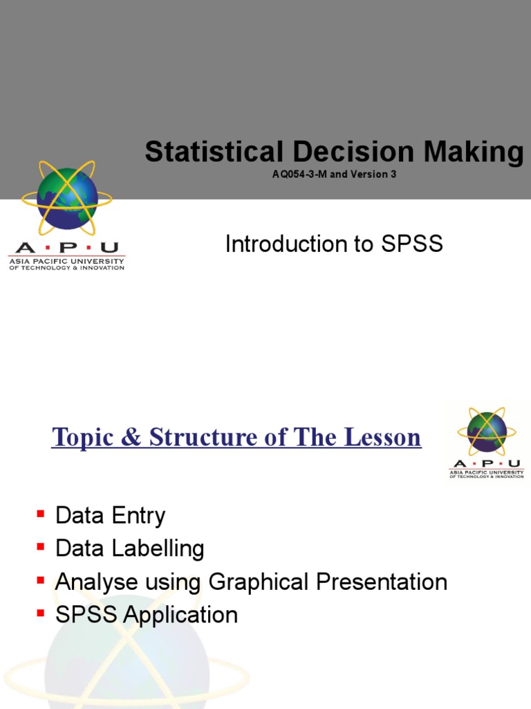 L2 - Introduction To SPSS | PDF | Spss | Microsoft Excel