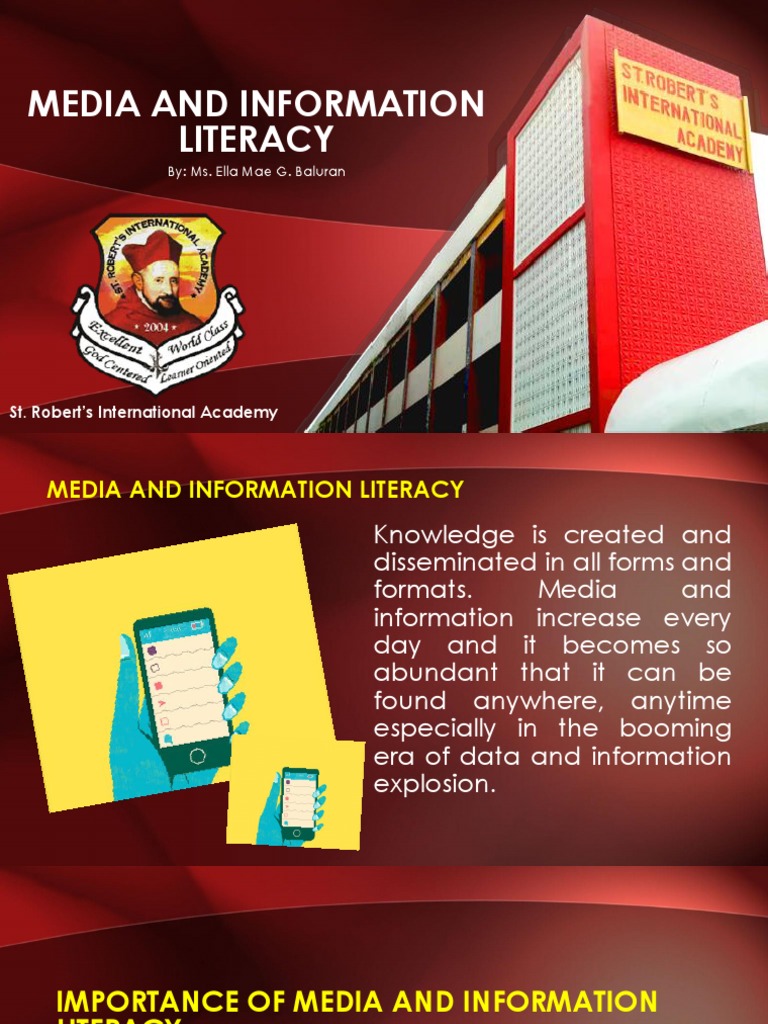 Lesson 1 Understanding Mil PDF | PDF | Media (Communication ...