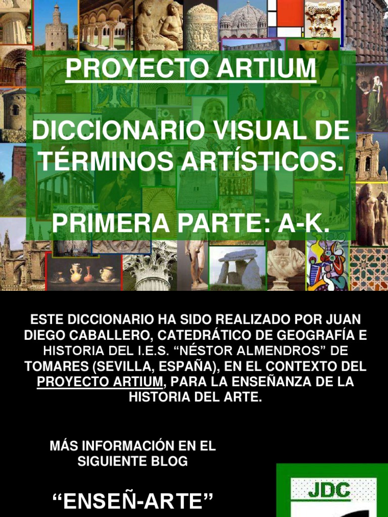 Diccionario visual de términos artísticos A-K | PDF | Bóveda ...