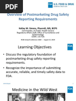 FDA Electronic Submission of Safety Reports | PDF | Food And Drug ...