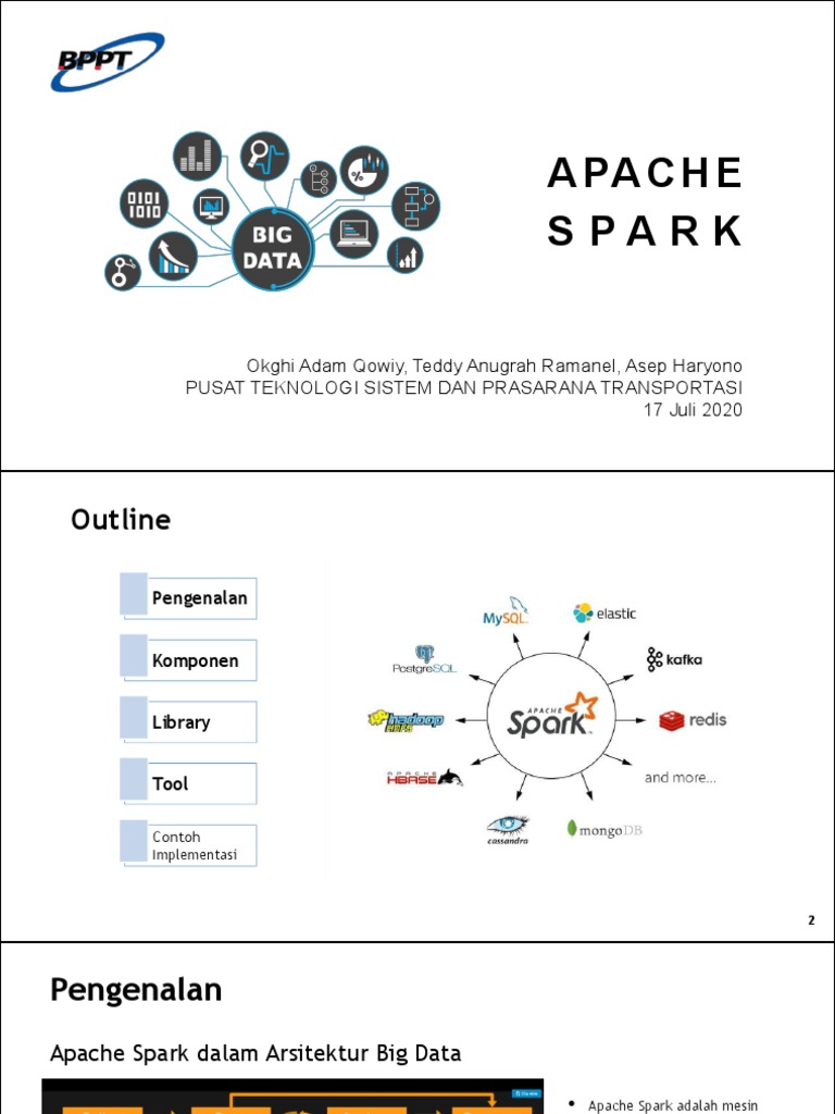 Presentasi Big Data - Apache Spark PDF | PDF | Seni | Komputer