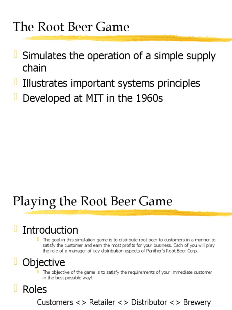 Beer Game | PDF | Inventory | Marketing