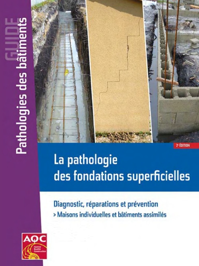 La Pathologie Des Fondations Superficielles | PDF