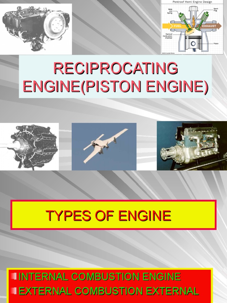 Piston Engine Introduction | PDF