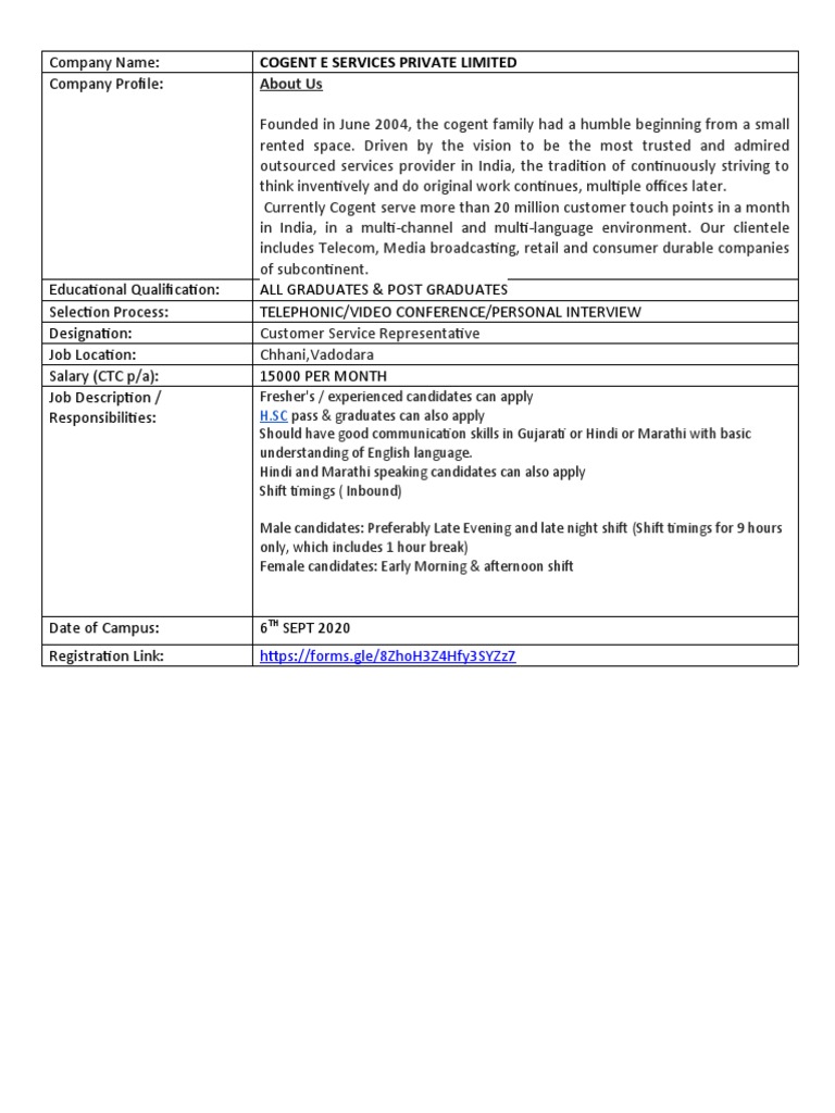 Cogent e Services Private Limited | PDF | Business