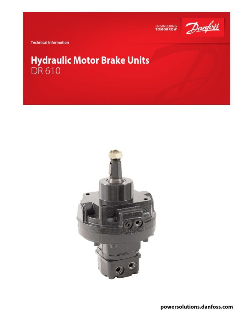 Hydraulic Motor Brake Units: Technical Information | PDF | Electric ...