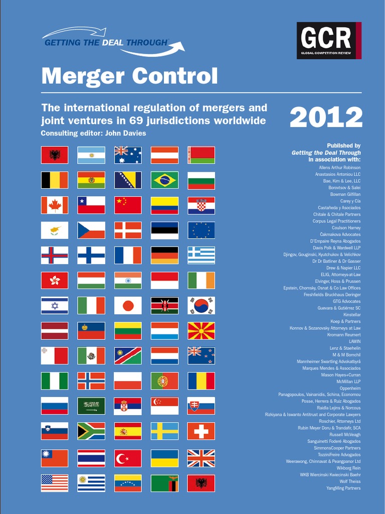 Merger Control Indonesia | PDF | Mergers And Acquisitions | Competition Law