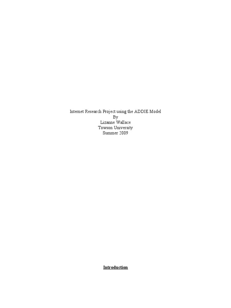 6th Grade - Addie Model | PDF | Learning Styles | Lesson Plan
