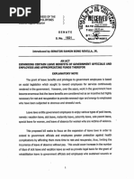 Calamity Leave Law | PDF