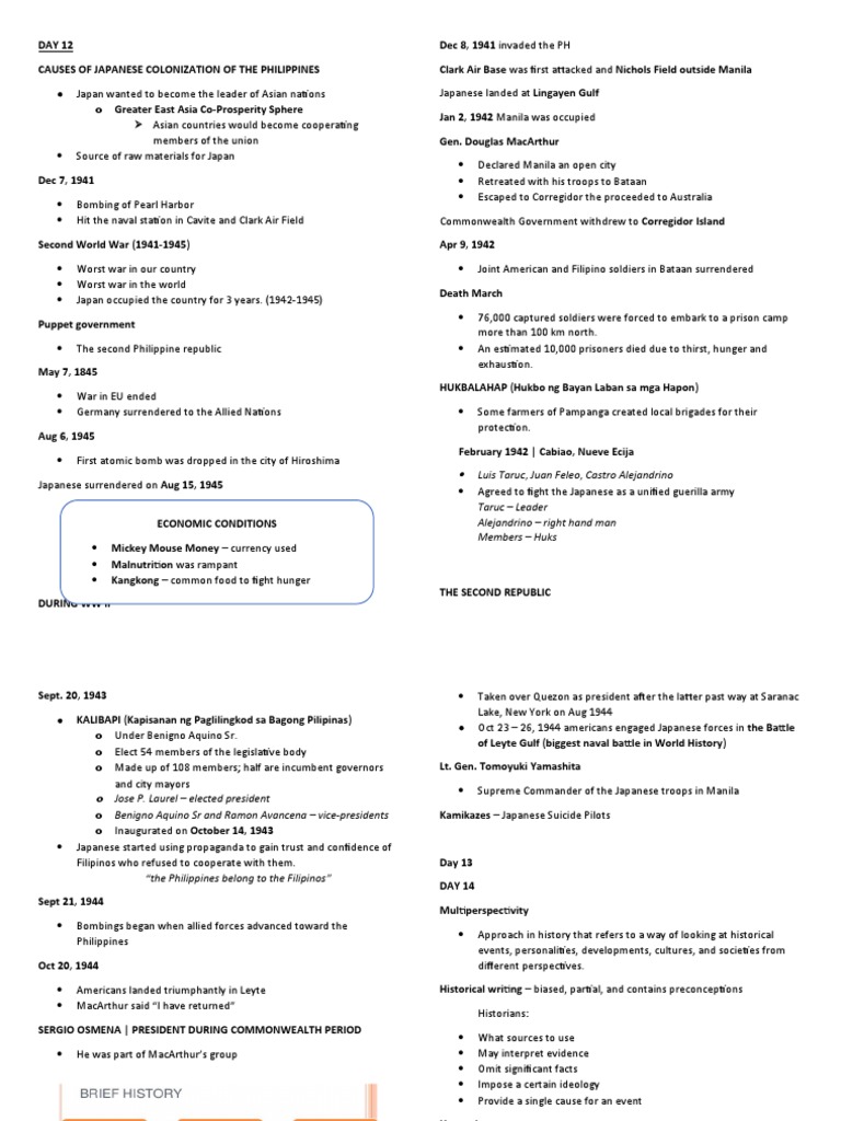 GEN-004-P2 Reviewer | PDF | President Of The Philippines | World Politics