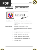Surface Finish Table | PDF | Surface Roughness | Metalworking