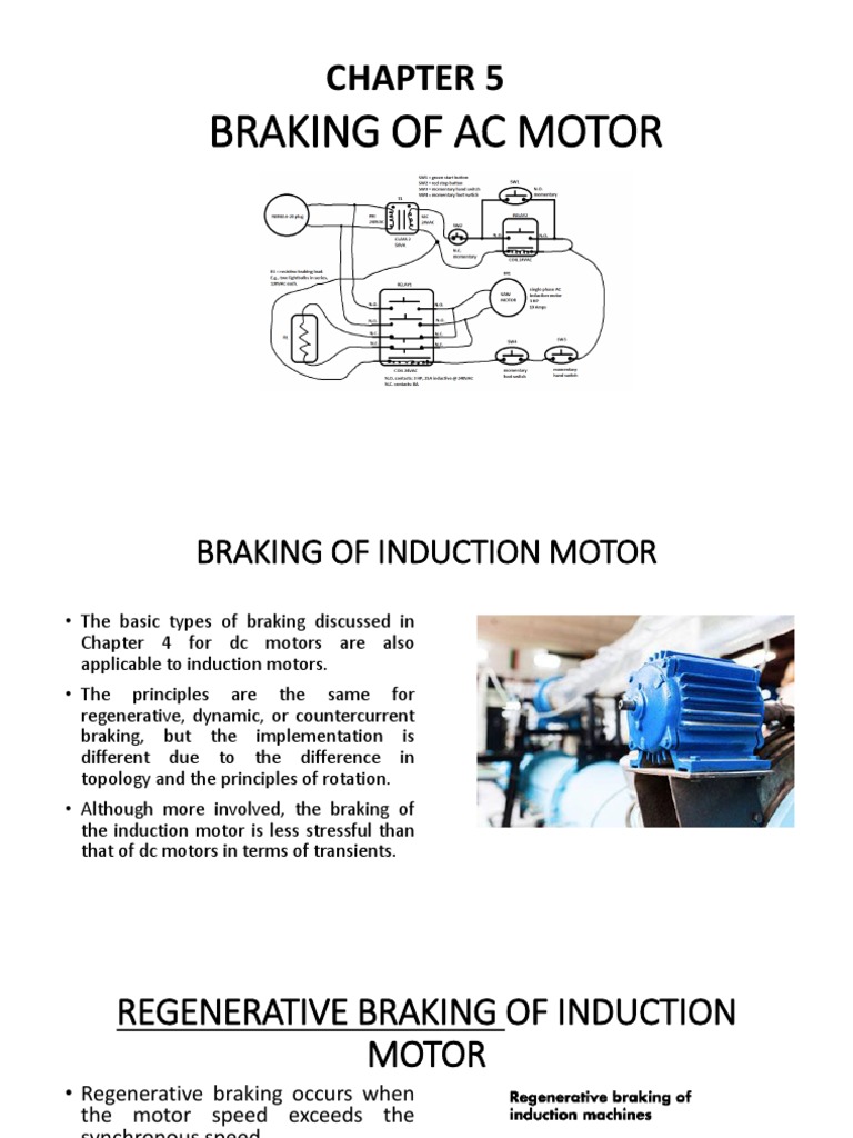 Induction Motor Braking Methods | PDF | Electric Motor ...