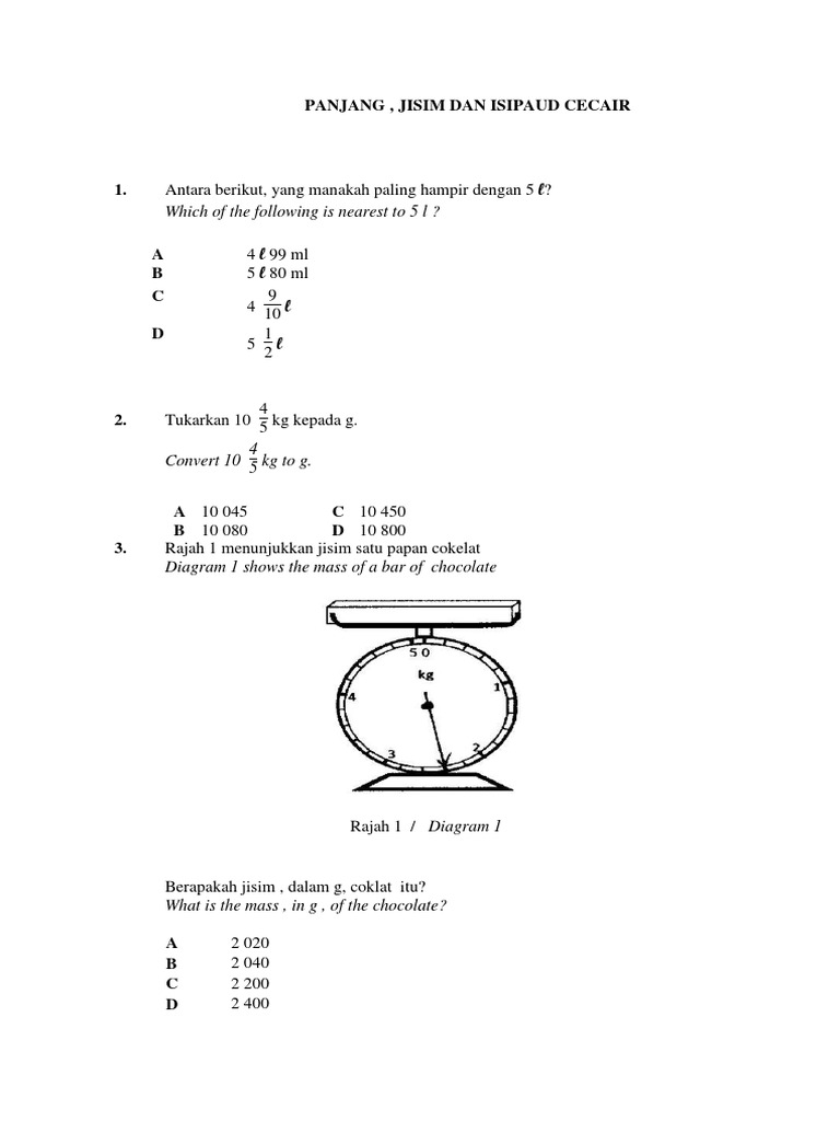 Jisim | PDF | Metode & Bahan Ajar | Griya & Taman