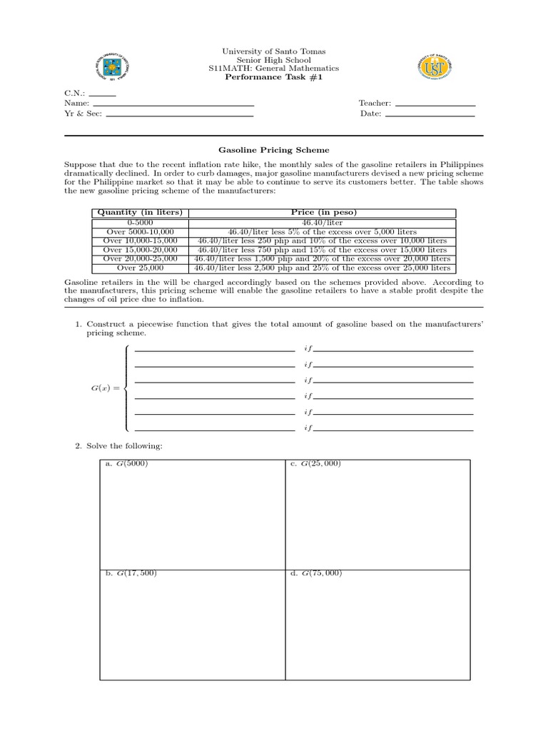 Genmath PETA PDF | PDF | Pricing | Retail