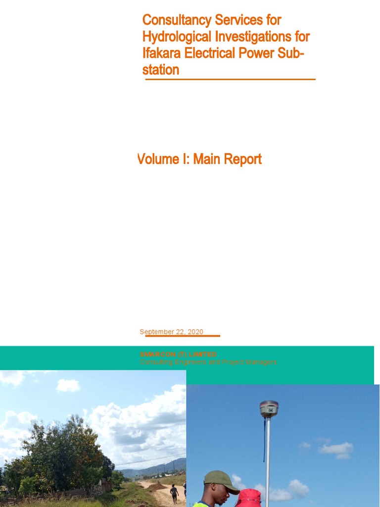 15 07 2020 Hydrological - Hydraulic Report - Ifakara Power Substation ...
