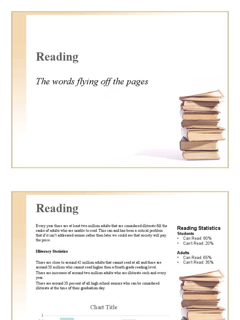 Reading: The Words Flying Off The Pages | PDF | Literacy