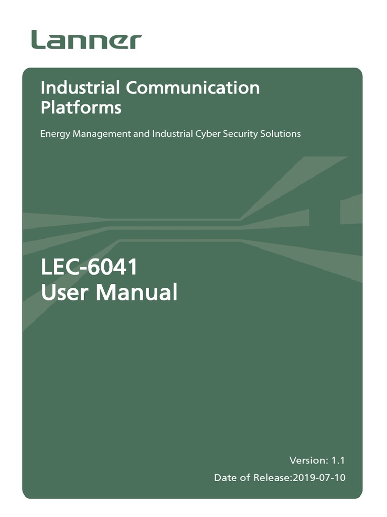 LEC-6041 User Manual v1.1 | PDF | Bios | Booting