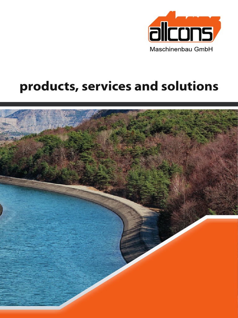 Allcons Brochure LQ | PDF | Dam | Concrete