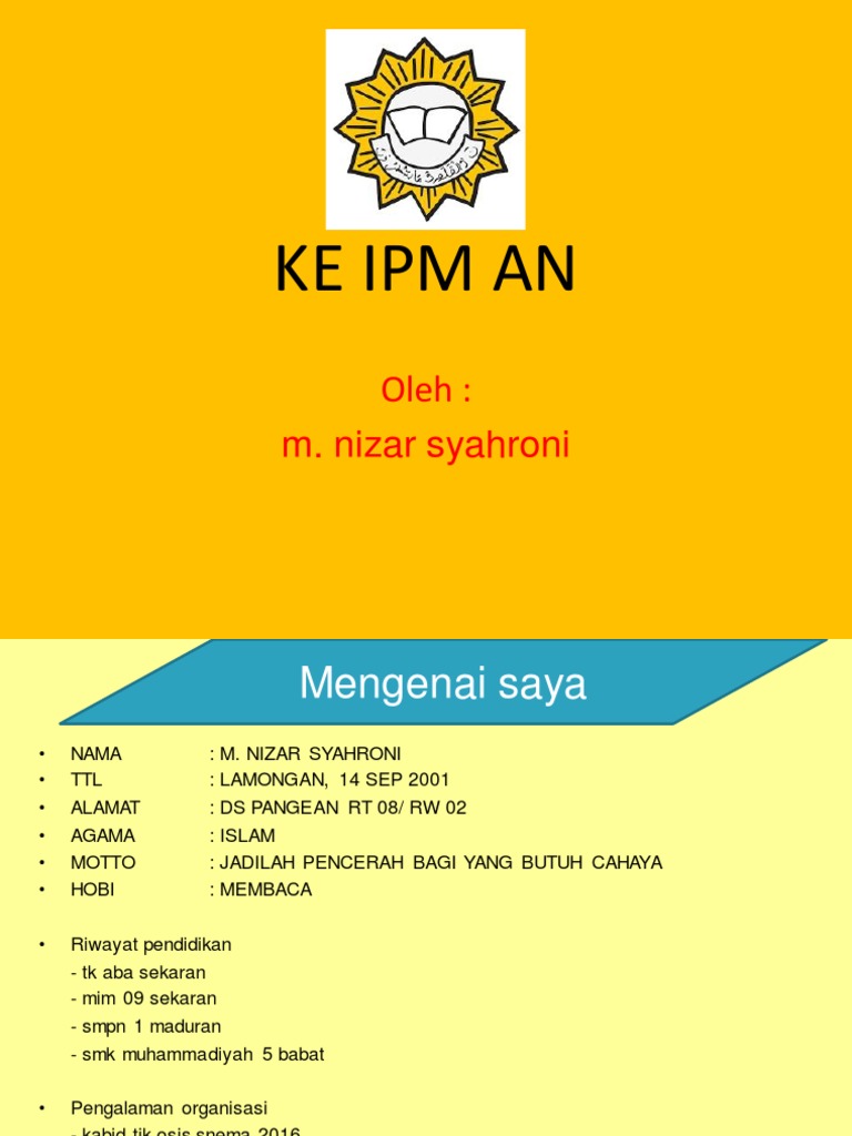 Ke Ipm An Nizar Syahroni PDF | PDF | Perjalanan | Agama & Spiritualitas